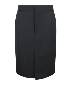 Bottega Veneta Slit Detailed Midi Skirt