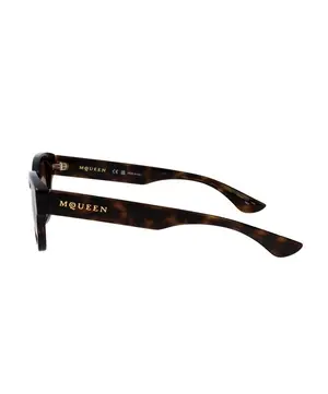 Alexander McQueen Square Frame Sunglasses - Black
