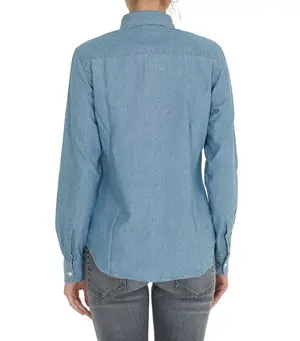 Aspesi Long Sleeve Button-up Shirt - Blue