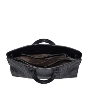 Bottega Veneta Woven Leather Briefcase