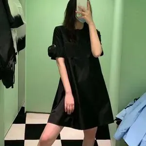 Prada Pouch Sleeve T-shirt Dress