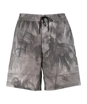 Emporio Armani Printed Drawstring Shorts
