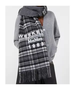 Max Mara Jacquard Wool-blend Stole