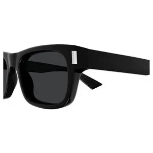 Saint Laurent Rectangle Frame Sunglasses - Black