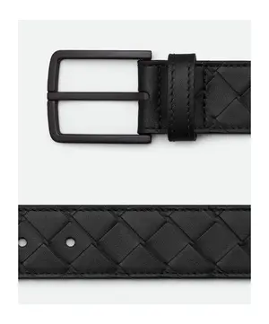 Bottega Veneta Intrecciato Leather Belt