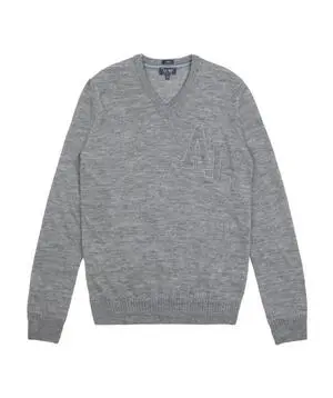 Emporio Armani V Neck Knitwear For Men