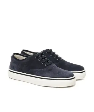 TOD'S Lace-up Round Toe Sneakers
