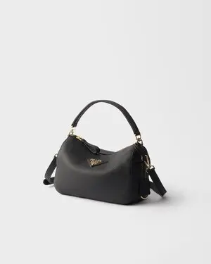 Prada Zip-up Handbag - Black
