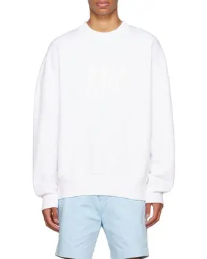 AMI Paris Tonal Logo-embroidered Sweatshirt