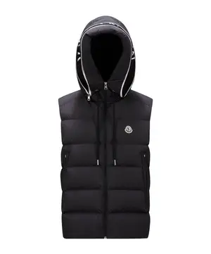 Moncler Zip-up Hooded Gilet