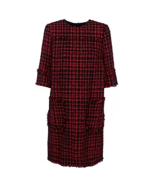 Dolce & Gabbana Tweed A-line Dress