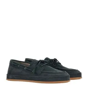 Hogan Lace-up Boat Shoes