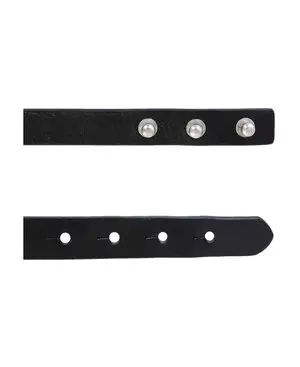 Dsquared2 Logo Plaque Leather Belt