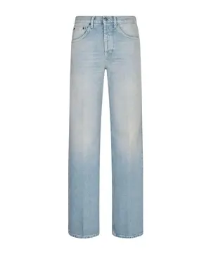DONDUP Wide Leg Jeans - Gray