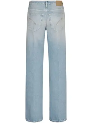 DONDUP Wide Leg Jeans - Gray