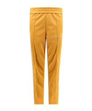 Palm Angels Logo-printed Elasticated Waist Track Pants - Orange