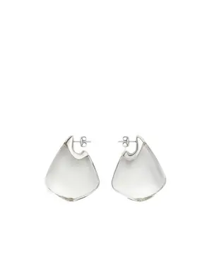 Bottega Veneta Fin Earrings - Transparent