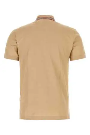 Burberry Logo Embroidered Short Sleeved Polo Shirt