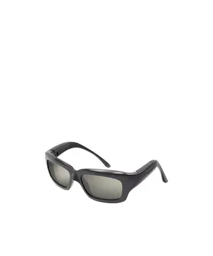 Balenciaga Rectangle Frame Sunglasses - Grey
