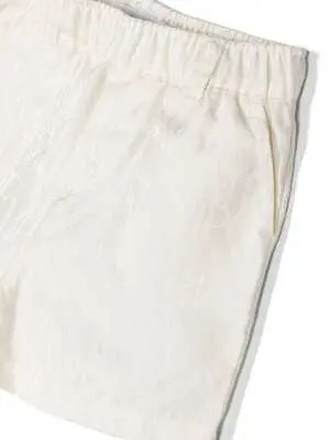 Emporio Armani Jacquard Shorts Set With Logo Embroidery
