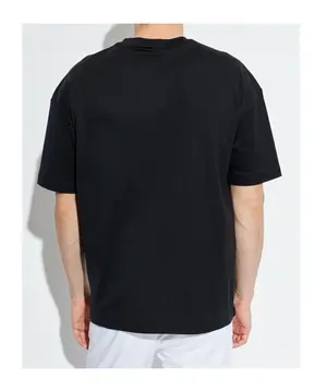 Giorgio Armani Logo Embroidered Crewneck T-shirt