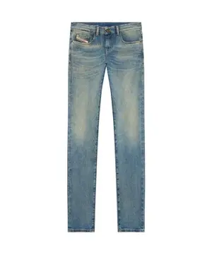 DIESEL® D-strukt 09h50 Mid-rise Slim-fit Jeans - Gray
