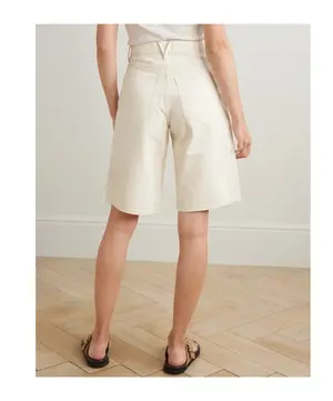 Veronica Beard Belt Loop Denim Shorts