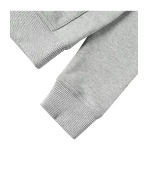 Burberry Zip-up Hooded Sweatshirt - Grey