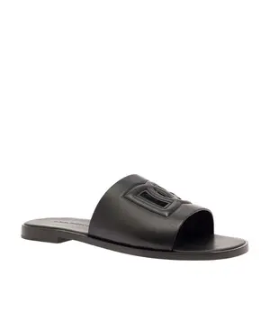 Dolce & Gabbana Dg Cut-out Detail Slides