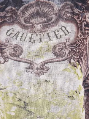 JEAN PAUL GAULTIER Printed Mesh Trousers