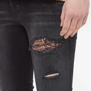Amiri Bandana Mx1 Skinny-fit Jeans