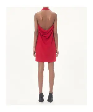 Valentino Garavani Sleeveless Open Back Mini Dress
