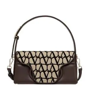Valentino Garavani Le Grand Deuxième Shoulder Bag - Black