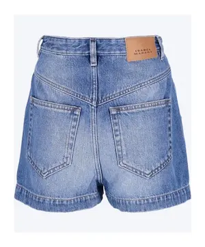 Isabel Marant Étoile Jovany Denim Shorts - Blue