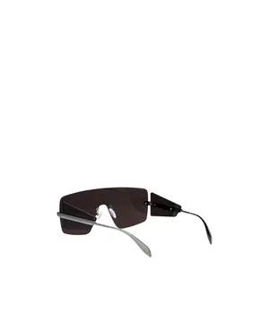 Alexander McQueen Aviator Sunglasses With Logo Detail