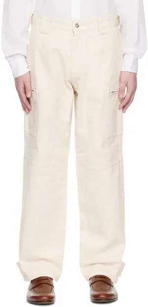 Emporio Armani Zip Up Bottoms For Men
