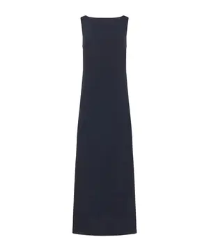 P.a.r.o.s.h Twist Detail Open Back Maxi Dress