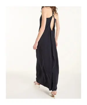 P.a.r.o.s.h Twist Detail Open Back Maxi Dress