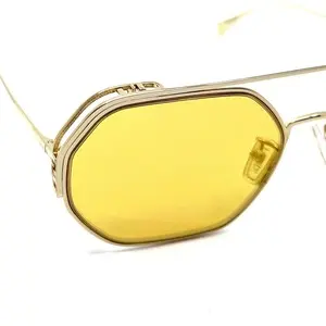Fendi Geometric Frame Sunglasses