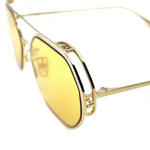Fendi Geometric Frame Sunglasses