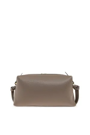 Yuzefi Brioche Pouch Tote Bag - Brown