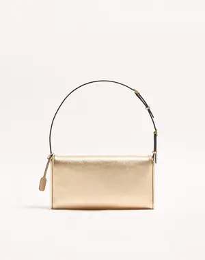 Valentino Garavani Vlogo Flap Shoulder Bag - Gold
