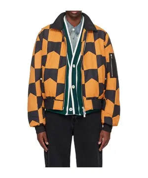 Rhude Ma-1 Two-way Zipper Cotton Suit