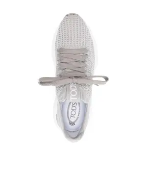 TOD'S Logo Embossed Lace-up Sneakers