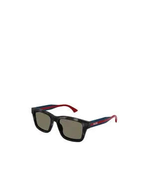 Gucci Rectangular Sunglasses - Black