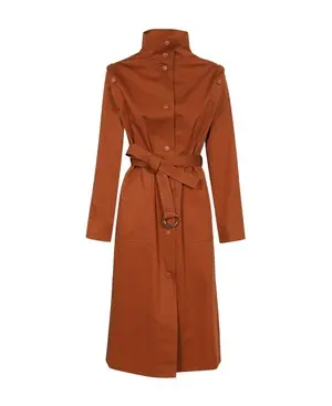 YVES SALOMON Belted Trench Coat
