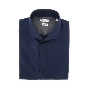 Brunello Cucinelli Curved Hem Shirt