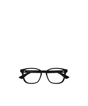 Alexander McQueen Square Frame Glasses - Black