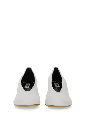 Moschino Round Toe Stiletto Pumps