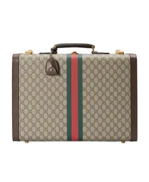 Gucci Savoy Medium Suitcase - Nude